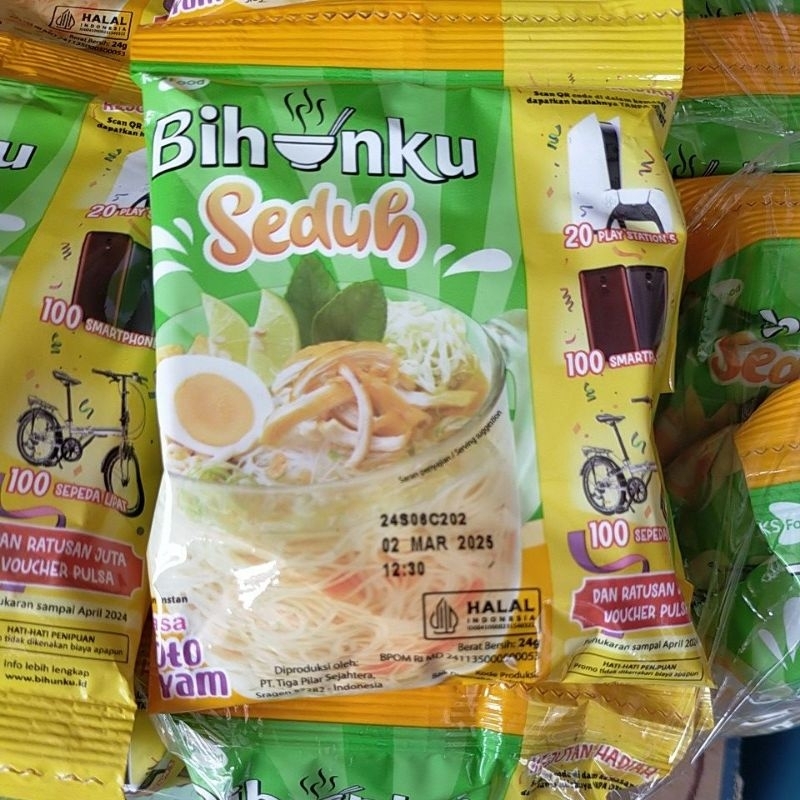 Jual Bihunku Seduh [ 24 gram x 11 bungkus ] | Shopee Indonesia