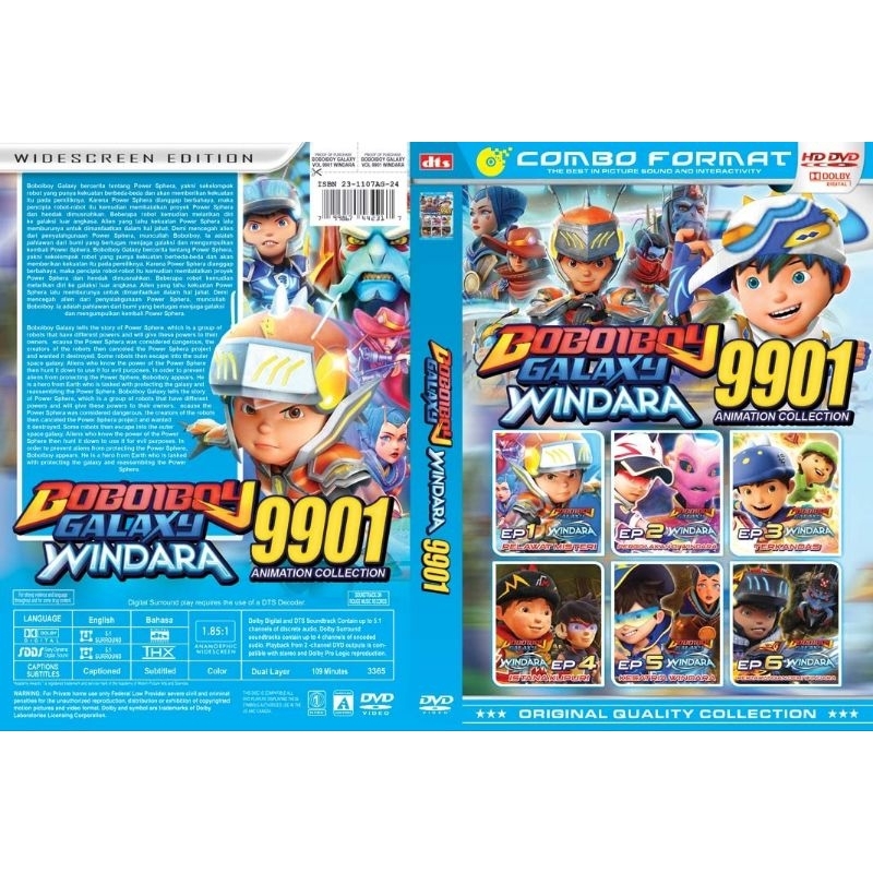 Jual KASET FILM KARTUN BOBOIBOY GALAXY WINDARA THE MOVIE TERBARU 2024 ...