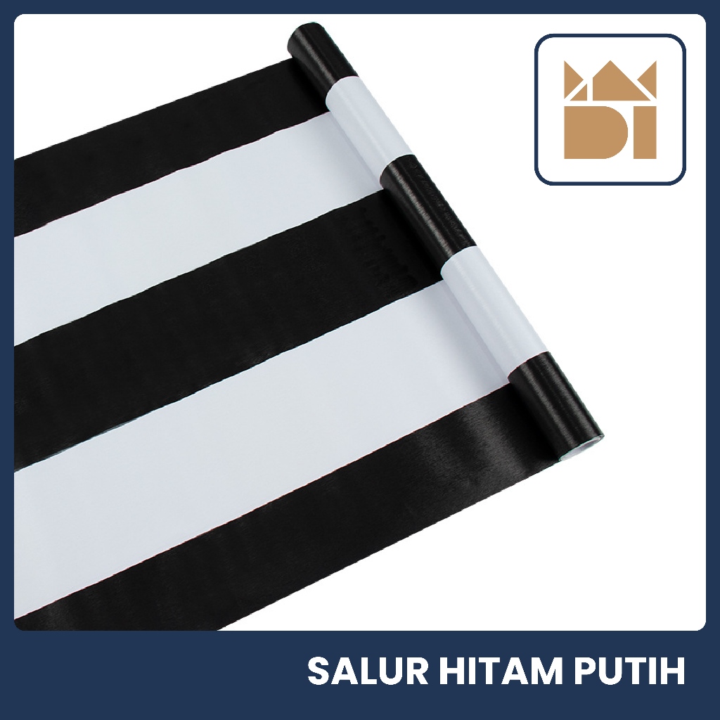 Jual Wallpaper Stiker Dinding Motif Salur Size 45 Cm X 8 Meter | Shopee Indonesia