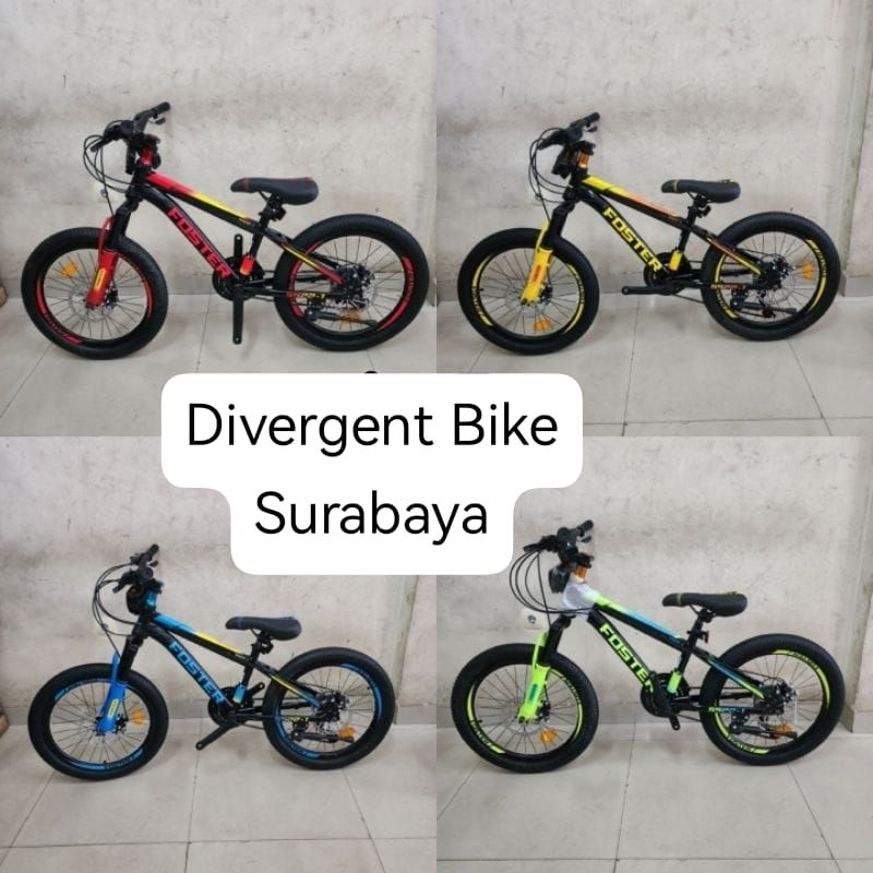 Jual Sepeda MTB Ukuran 20 Foster FT 5522 Murah Berkualitas / Sepeda ...
