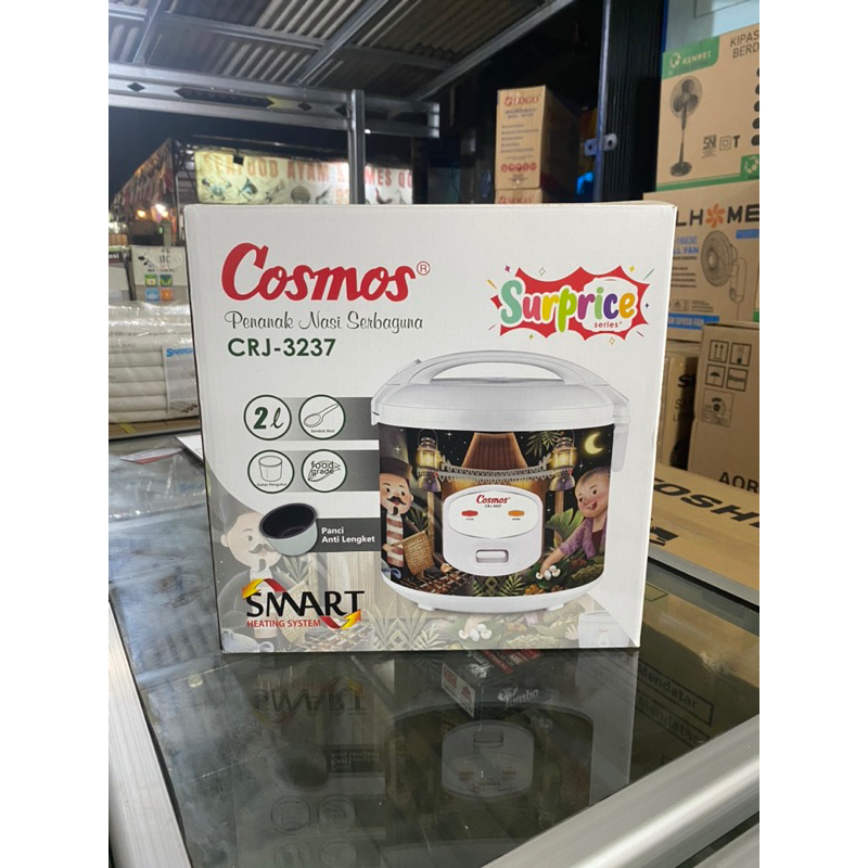 Jual Magicom Cosmos 2 liter CRJ 3237 anti lengket Rice cooker Cosmos 2 liter | Shopee Indonesia