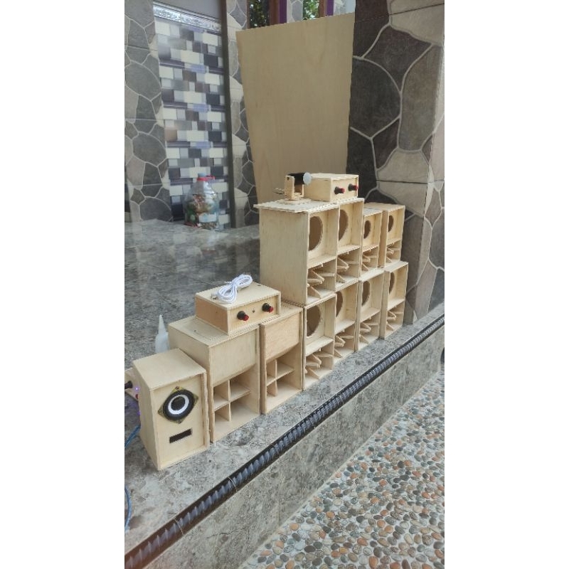 Jual miniatur bok sound model cbs nogosari 3inch per bok kosong ...