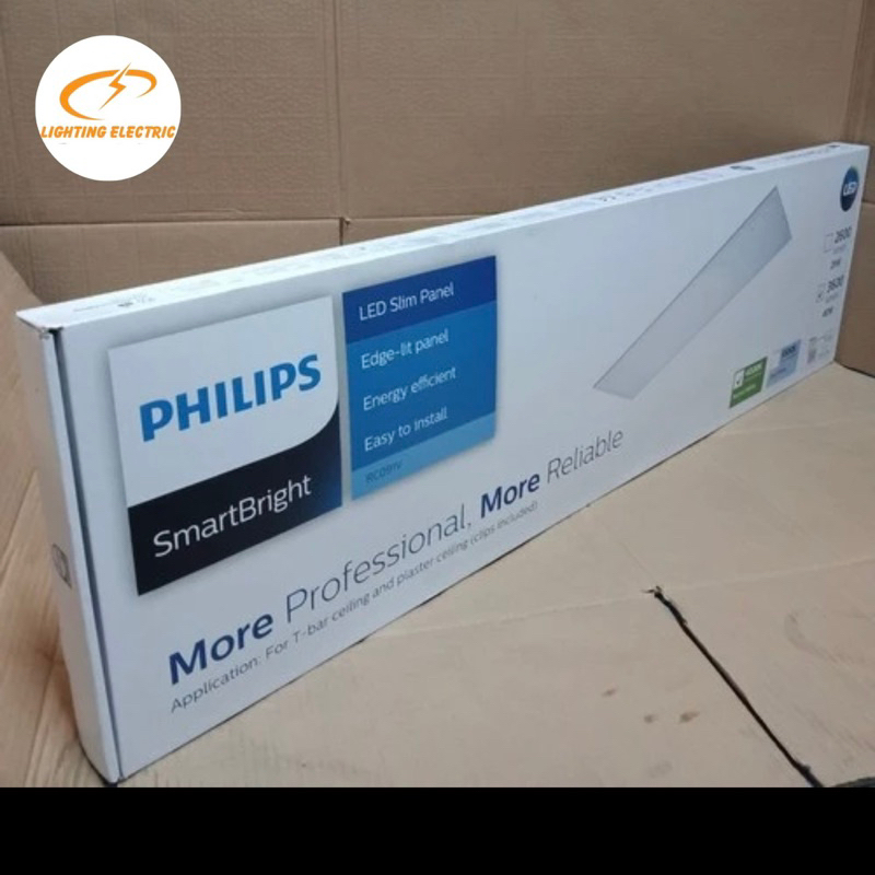 Jual Philips lampu panel led slim smartbright 30x120 40W 40 Watt natural white / white | Shopee ...