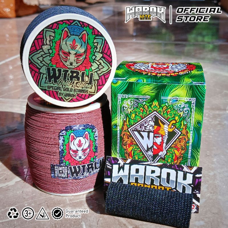 Jual Gelasan Warok WIBU Bahan Gold Import 0,23 Spesial Tournament ...