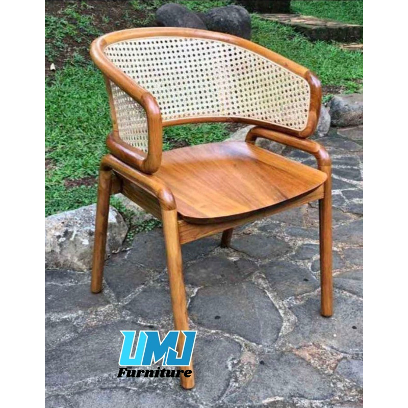 Jual SET KURSI MAKAN CAFE RESTO CLEOPATRA ROTAN KAYU JATI JEPARA UNIK | Shopee Indonesia
