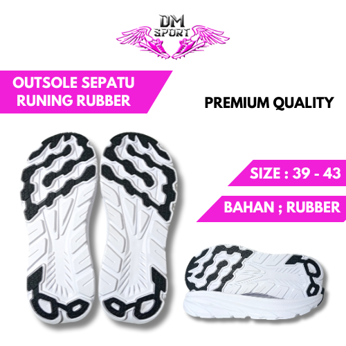 Jual Outsole Sepatu Running Rubber Outsol Sepatu Universual - Fashion ...