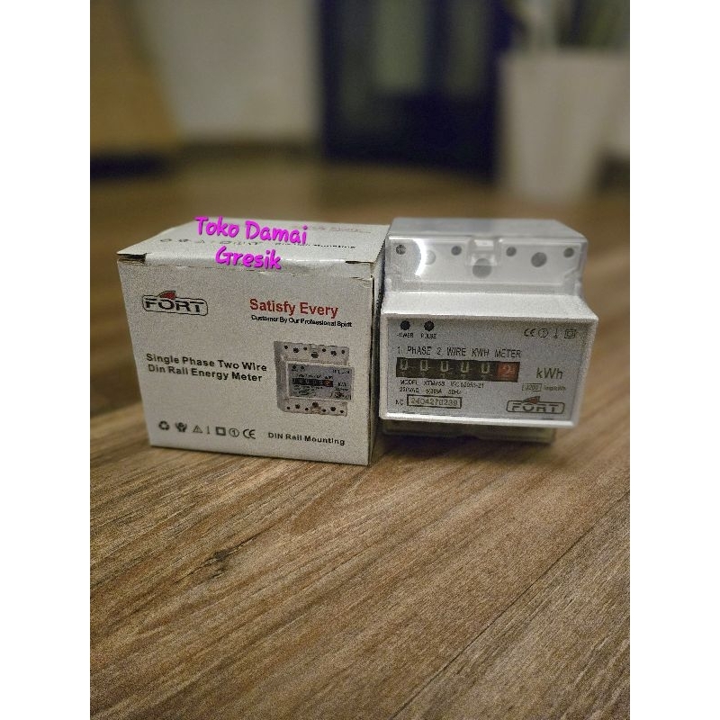 Jual Fort Kwh meter ANALOG XTM75S 1 phase 10(60)A / 5(30)A Single phase | Shopee Indonesia