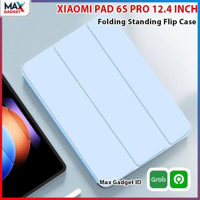 Jual XIAOMI Pad 6S Pro 12,4 Inch 2024 Flip Case Casing Softcase Book ...