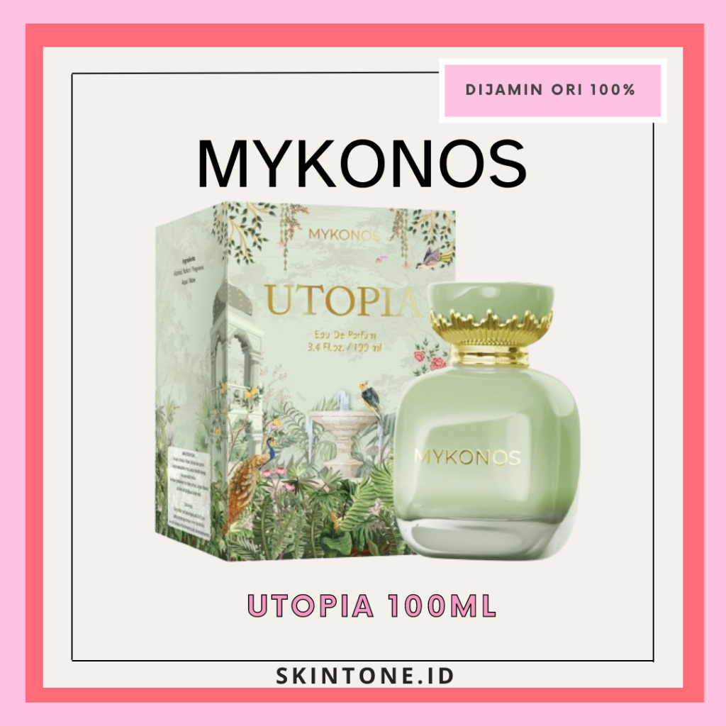 Jual MYKONOS Utopia EDP 100ml / 15ml Extrait De Parfum Perfume Unisex ...