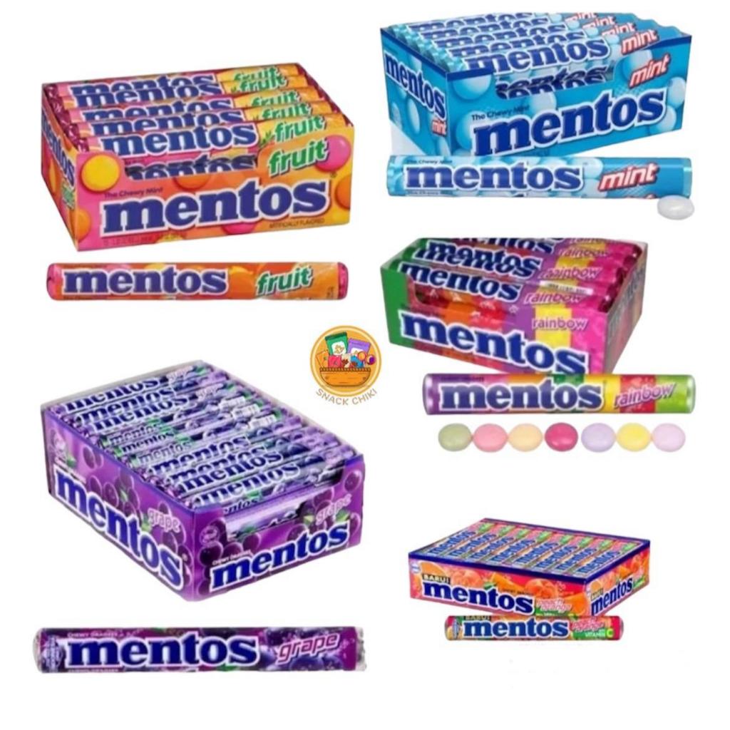 Jual Mentos Roll Say Hello 29gr - Pak Isi 14 Pcs | Shopee Indonesia