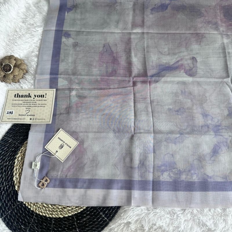 Jual NAGIH OOTD HIJAB BUCKLE SCARVES BY AZARA PREMIUM SUBLIM SEGI EMPAT ...