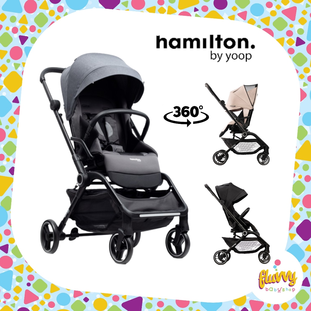 Jual Hamilton T1 Baby Stroller | 360 Magic Fold Cabin Size | Kereta ...