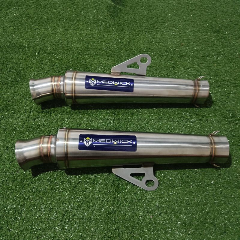 Jual Medwick Silencer Knalpot Samlong inlet 50 mm Sarangan Setengah Bor ...