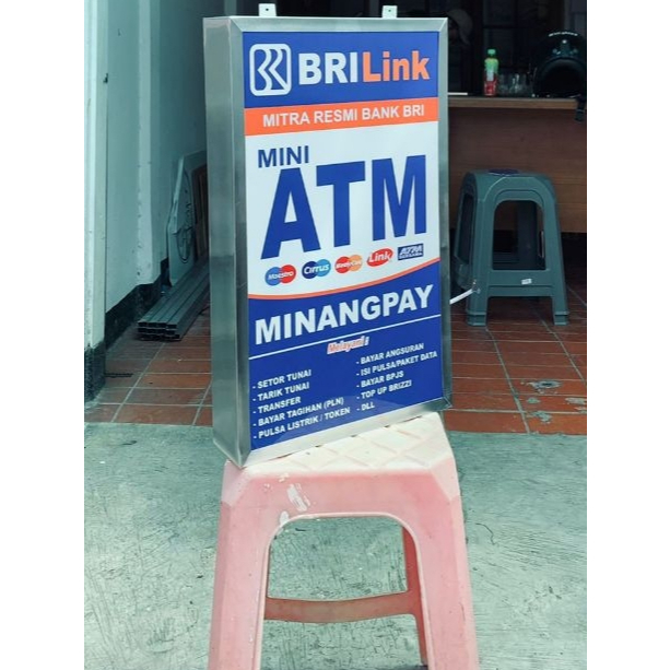 Jual NEON BOX BRI LINK 2 SISI | NEONBOX MURAH BERKUALITAS | NEONBOX ...