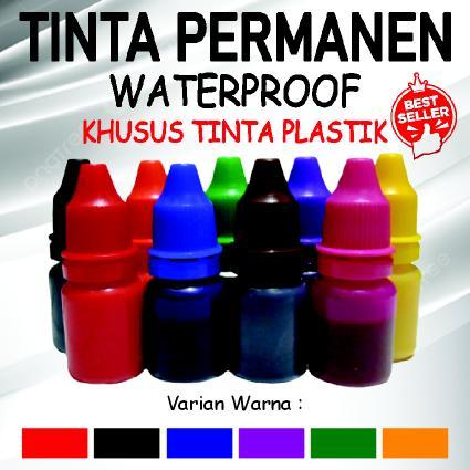 Jual Tinta Stempel Permanent Waterproof Ukuran 5 ML Dan 100 ML | Shopee ...