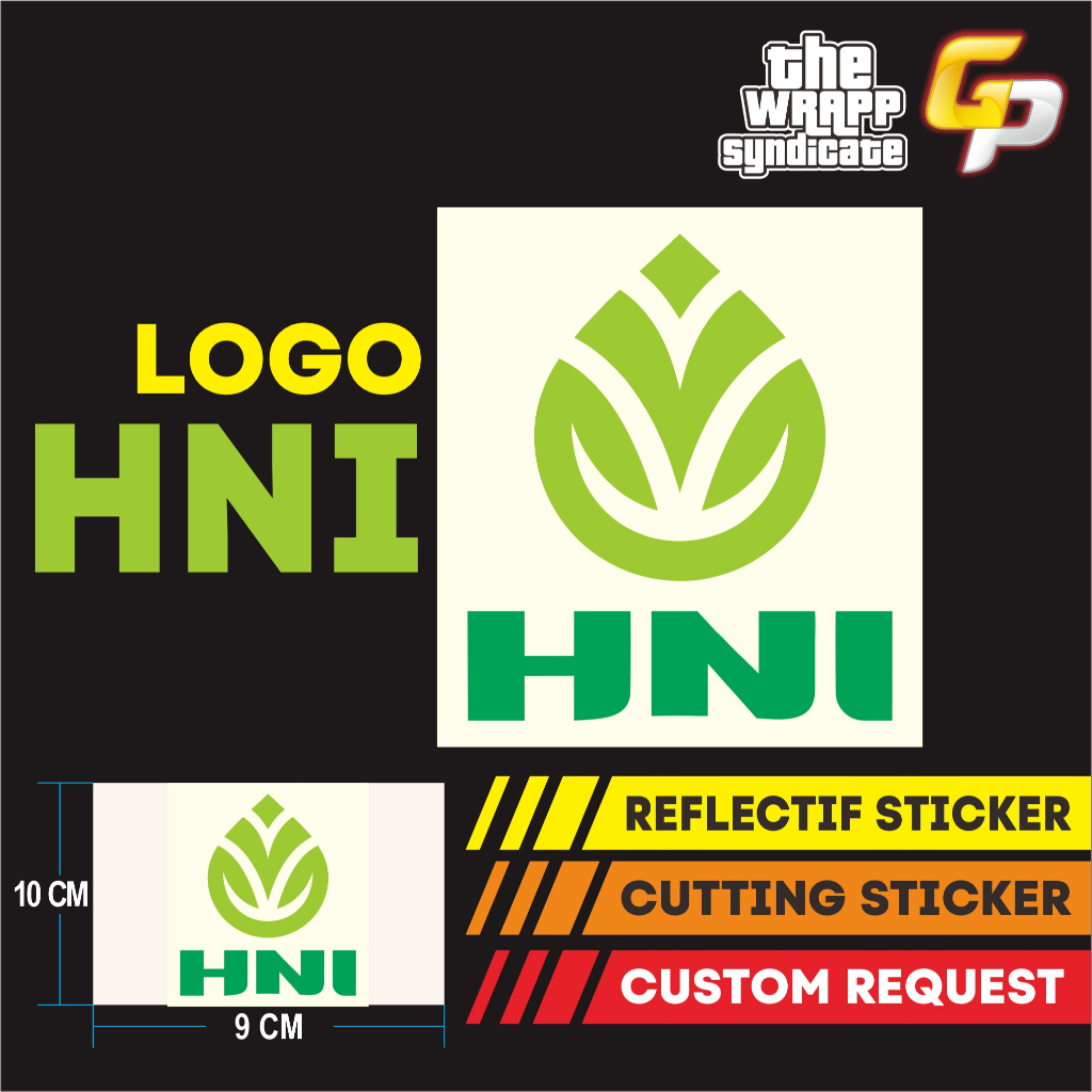 Jual Replika Sticker Cutting Logo HNI Terbaru 2024 - Logo Terbaru HNI ...