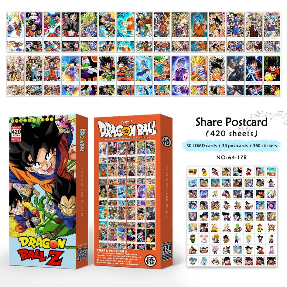 Jual Isi 420 pcs Postcard Anime Kimetsu No Yaiba Boku No Hero Haikyu ...