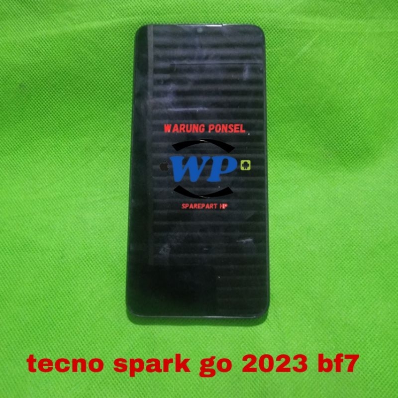 Jual LCD PLUS FRAME TECNO SPARK GO 2023 BF7 ORI COPOTAN NORMAL GARANSI ...