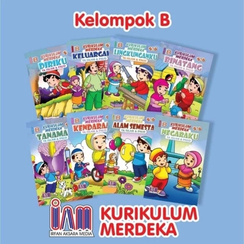 Jual Buku Paket TK/PAUD - Tematik Islam - Kurikulum Merdeka Belajar - Isi 8 Buku | Shopee Indonesia
