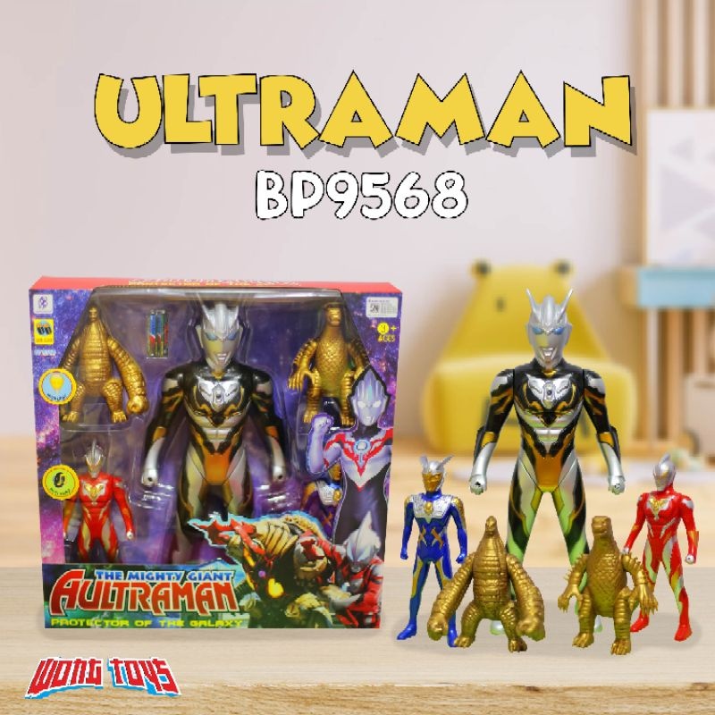 Jual MAINAN ROBOT ULTRAMAN SET 6 PCS / MAINAN ULTRAMEN MONSTER SET ...