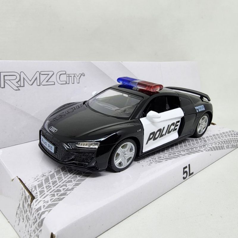 Jual RMZ City Diecast Mobil Audi R8 Coupe Police Car 2019 - Mainan ...
