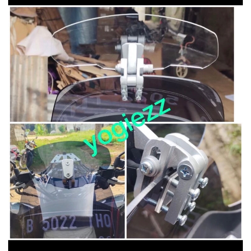 Jual Visor extender yamaha nmax xmax lexi crf 250 versys adv pcx ...
