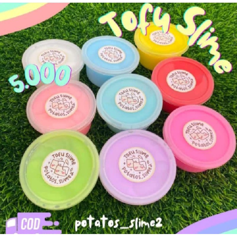 Jual Tofu Slime Mini 35 GR | Shopee Indonesia
