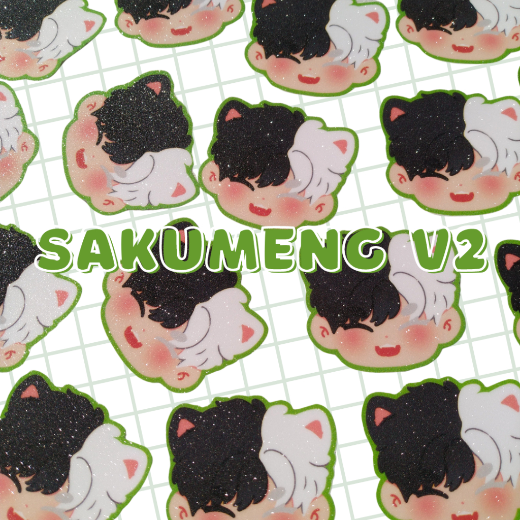 Jual [ready stock] wind breaker bofurin glitter sticker: sakura, suo ...