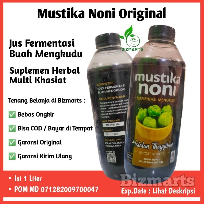 Jual Mustika Noni Jus Fermentasi Sari Buah Mengkudu/Pace Asli Export ...