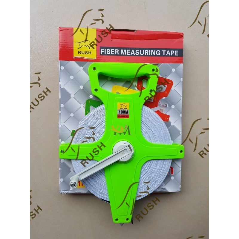 Jual Meteran Tancap 100m Rush/Meteran Tanah 100m Fiber | Shopee Indonesia