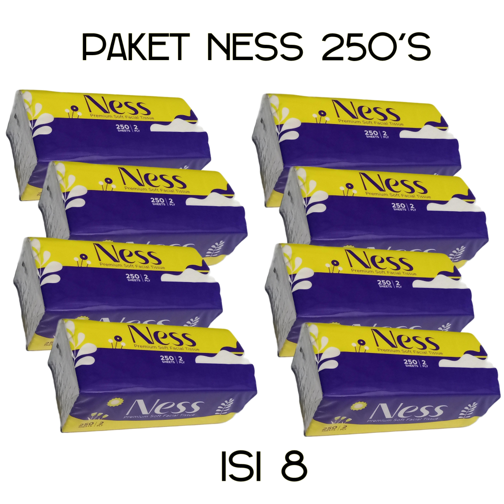 Jual [ PAKET ISI 8 ] Tissue Tisu SEE - U 250 sheet 2ply PROMO ...