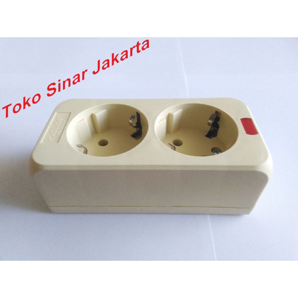 Jual Stopkontak Stop Kontak Colokan Colok Terminal Kotak Listrik 2 ...