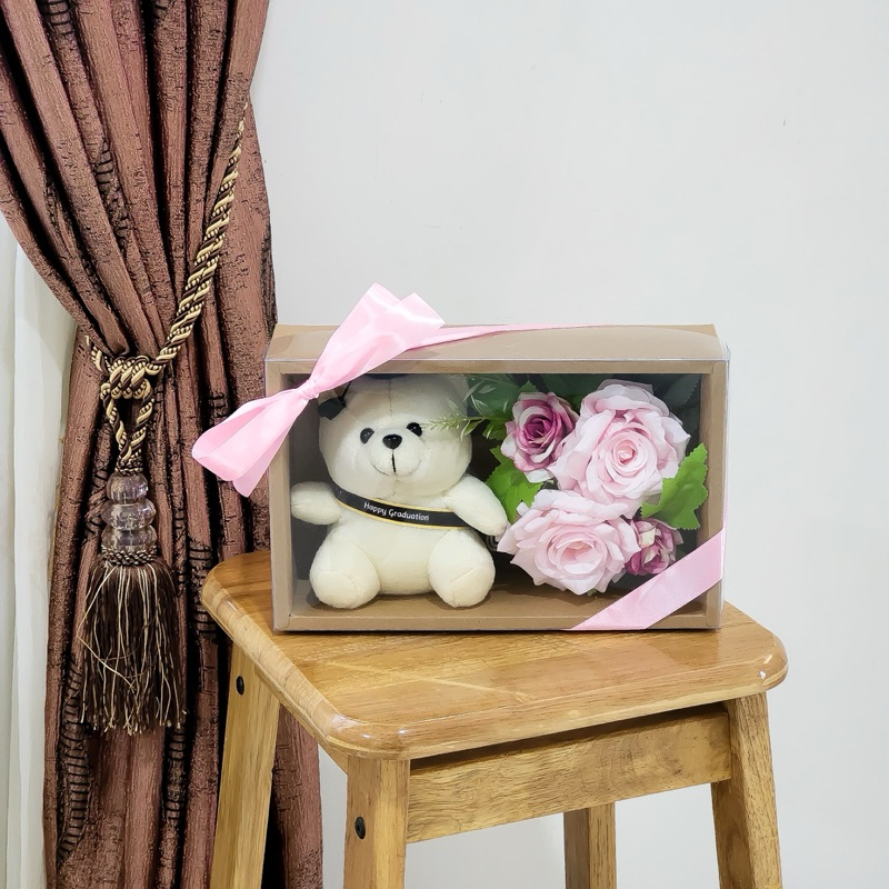 Jual KADO WISUDA ULANG TAHUN | AVERLY FLOWER BOX | Shopee Indonesia