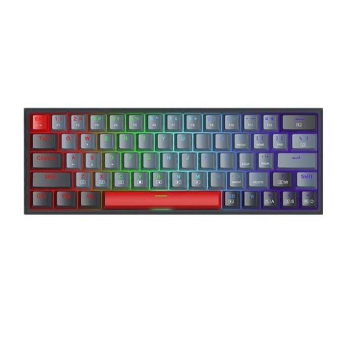 Jual Gamen Titan V Keyboard Gaming Mechanical Rgb - Grey | Shopee Indonesia