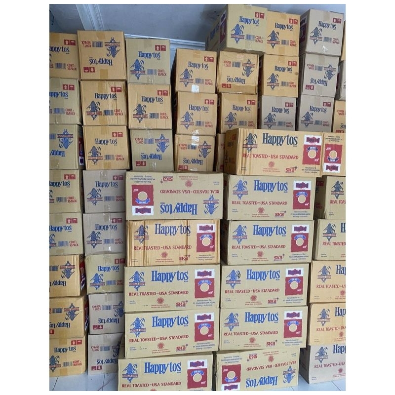 Jual Happy Tos Merah 140 Gram (1 Dus isi 16 Pack) | Shopee Indonesia