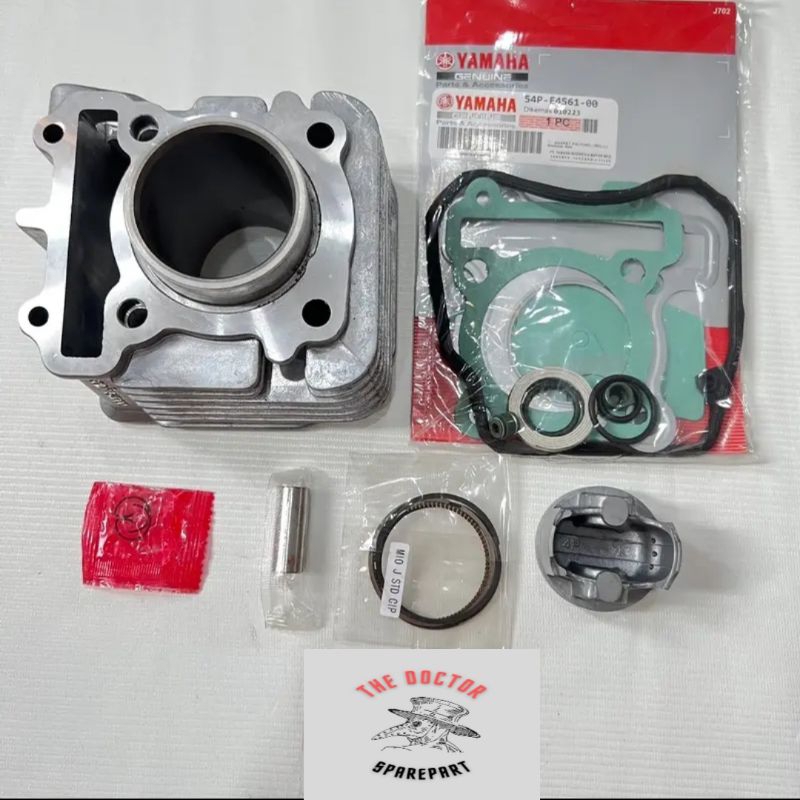 Jual Blok Seher + Top Set (54P) Assy Cylinder Buat Motor Mio J, Mio GT, Mio Soul GT 115, Fino ...