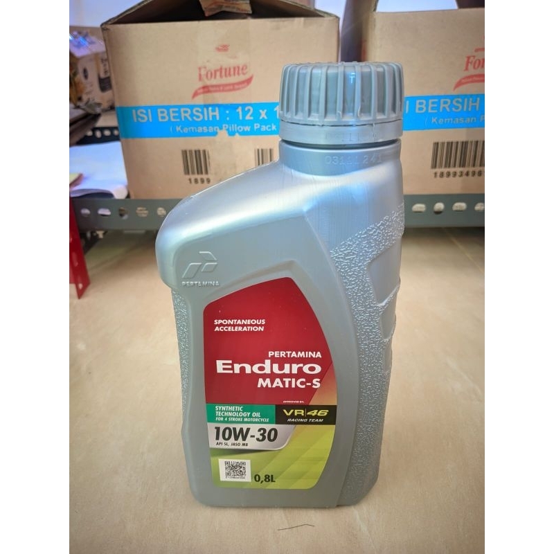 Jual OLI ENDURO MOTOR MATIC 10W-30 800ML Original 100% | Shopee Indonesia