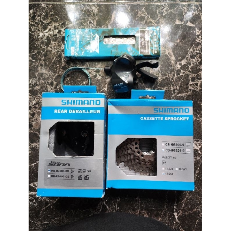 Jual Groupset Shimano Sora R3000 9 Speed Original Seli Roadbike Minion ...