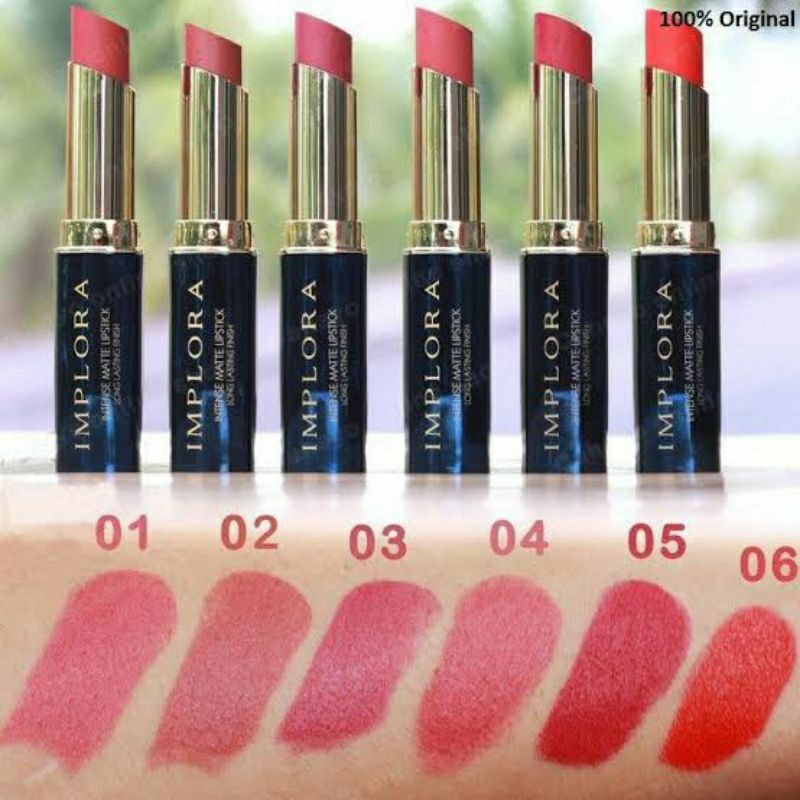 Jual Implora Intense Matte Lipstick Long Lasting | Shopee Indonesia