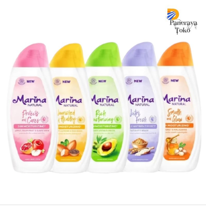 Jual MARINA Natural Hand & Body Lotion 190 ML | Shopee Indonesia