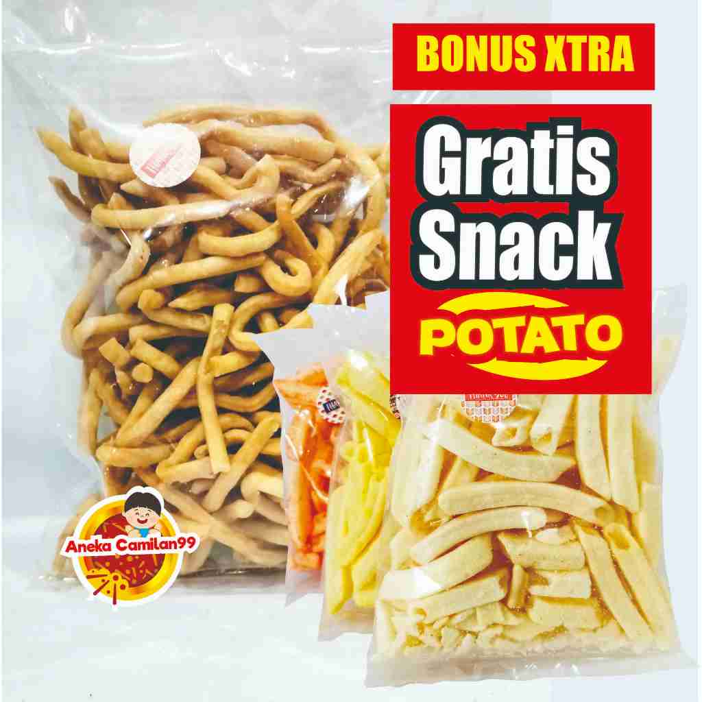 Jual Snack kiloan stik bawang / snack bawang 250 gram | Shopee Indonesia