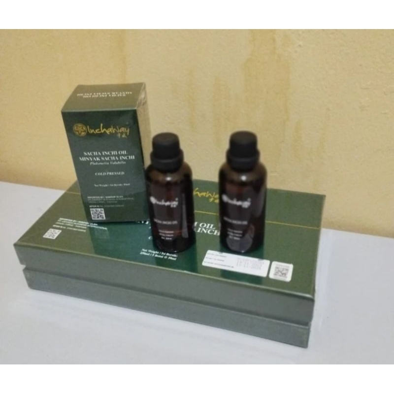Jual Sacha Inchi Oil inchaway cold pressed 1 box | Shopee Indonesia
