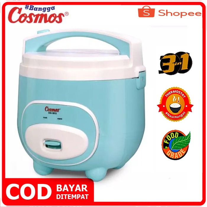 Jual COSMOS RICE COOKER / MAGIC COM CRJ3012 / CRJ 3012 / CRJ-3012 (1,2 ...