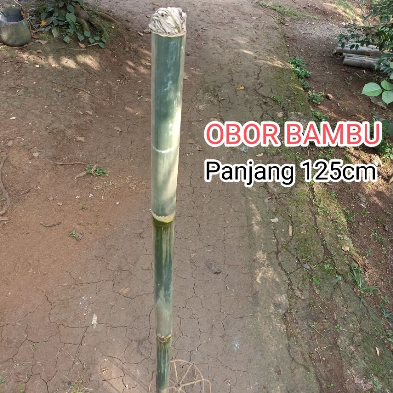 Jual Obor Bambu Pakai Sumbu Panjang 125cm | Shopee Indonesia