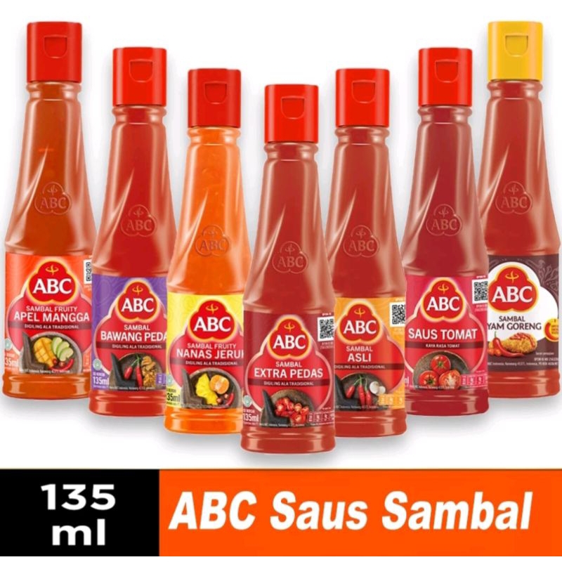 Jual ABC SAMBAL EXTRA PEDAS / ASLI 135ml | Shopee Indonesia