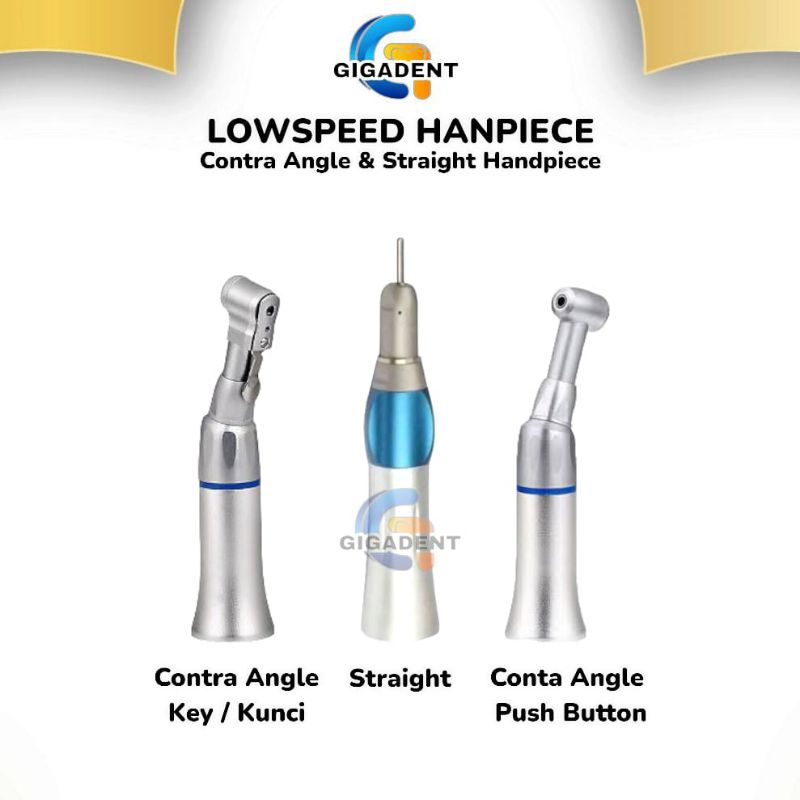 Jual CONTRA ANGLE & STRIGHT HANDPIECE LOWSPEED MICROMOTOR | Shopee ...