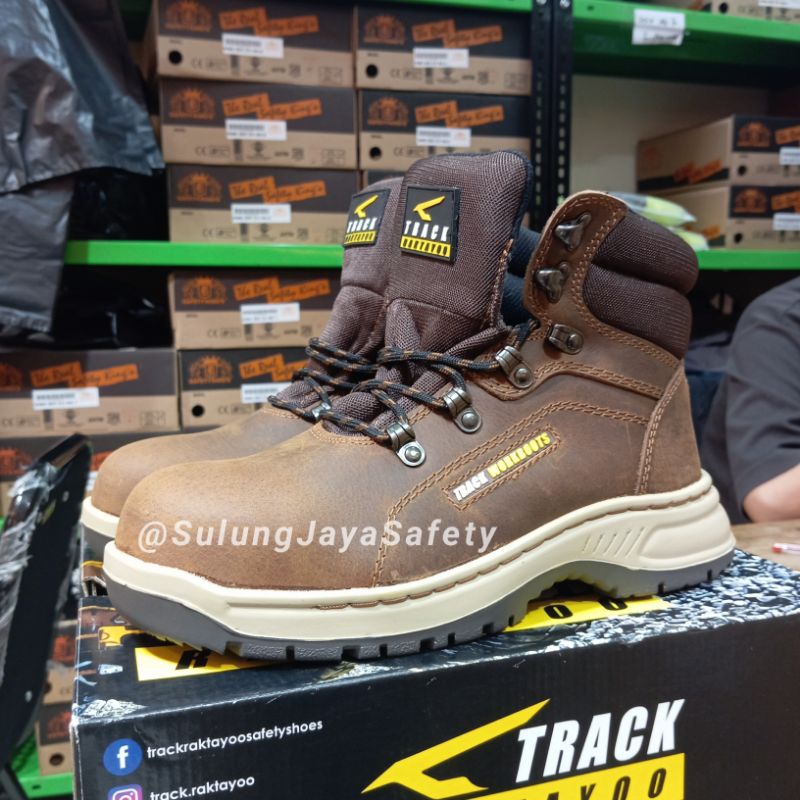 Jual Sepatu Safety Track Racktayo Tambora Super Premium Original 100% ...