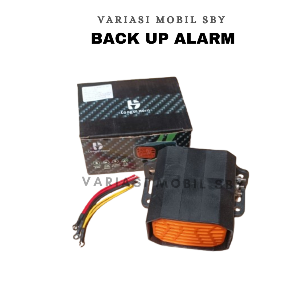 Jual Alarm Mundur 3 Suara/Back Horn Alarm Atret & Rem Mobil Truck/Bus ...
