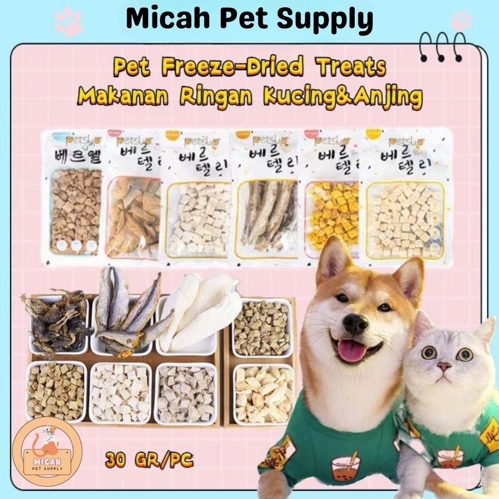 Jual Daging Kering Beku Cemilan Anjing Kucing Hamster Sugar Glider ...