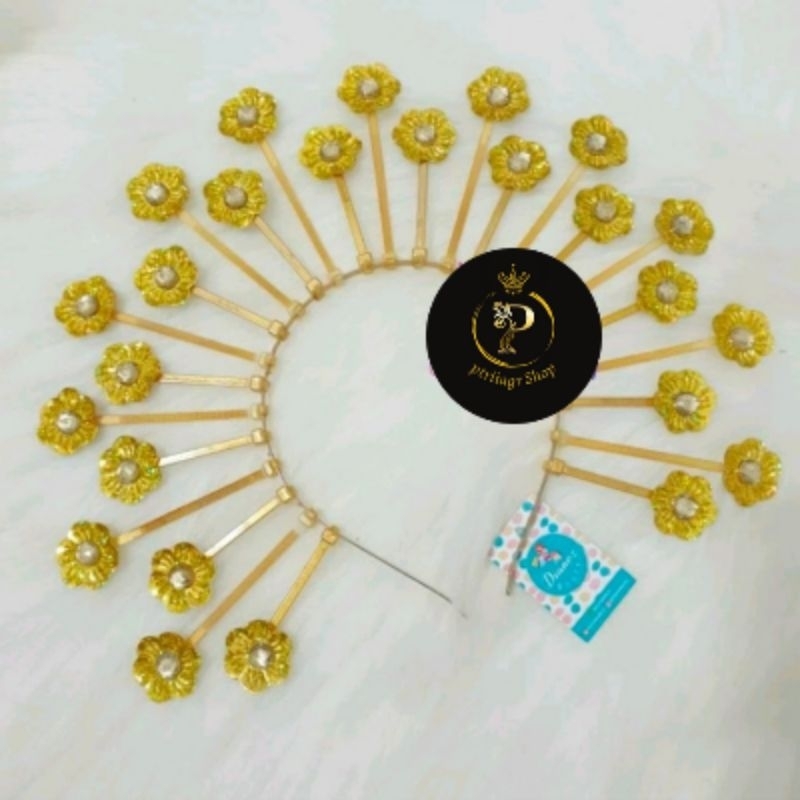 Jual bando adat bugis bunga payet | Shopee Indonesia